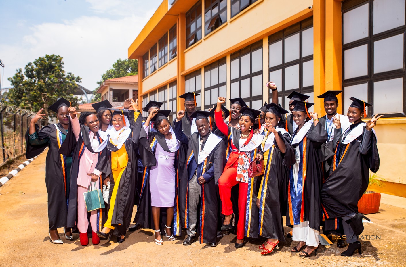 Over 100 Students Graduate At DAS Aviation School 1st Graduation Ceremony